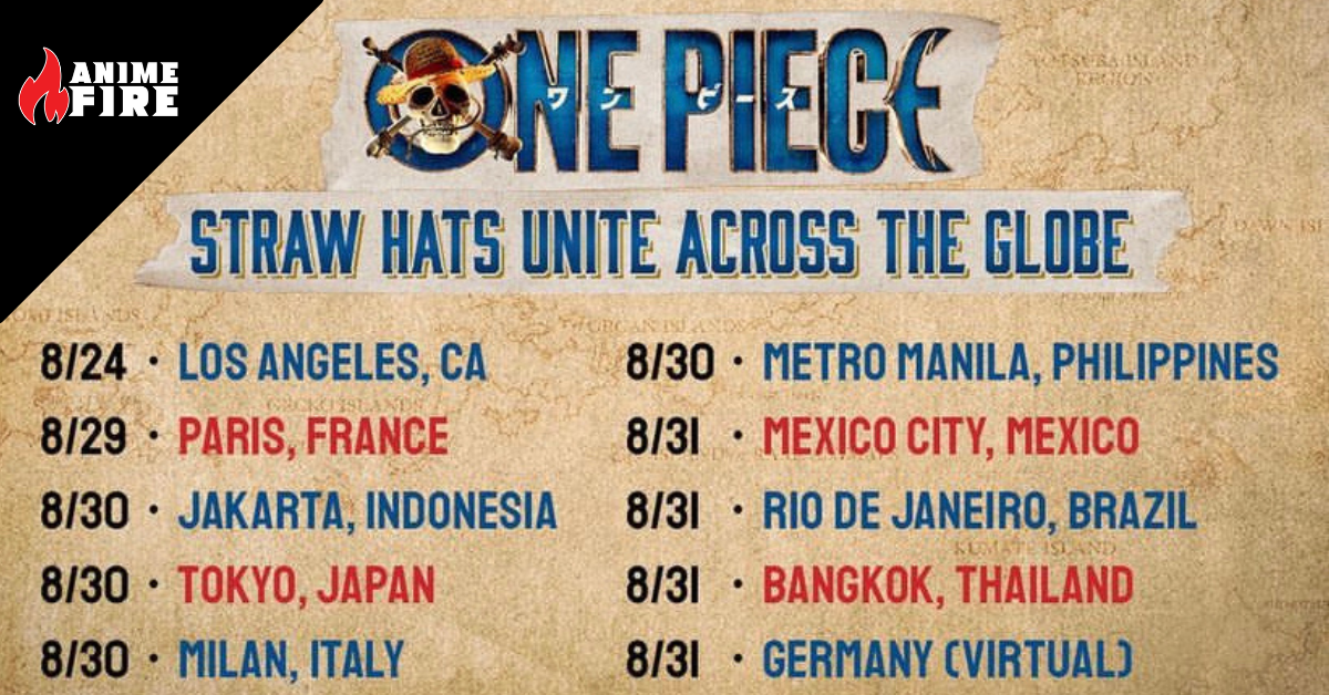 One Piece Event is Set to Sail Across the Globe - Anime Fire