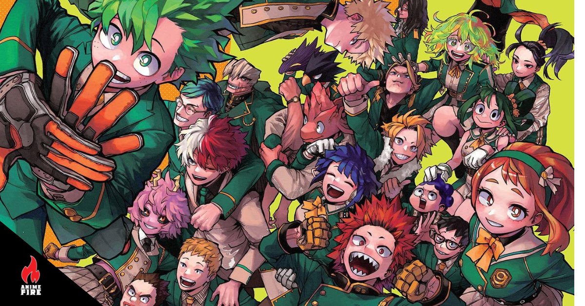 "My Hero Academia" Creator Announces Final Five Chapters - Anime Fire