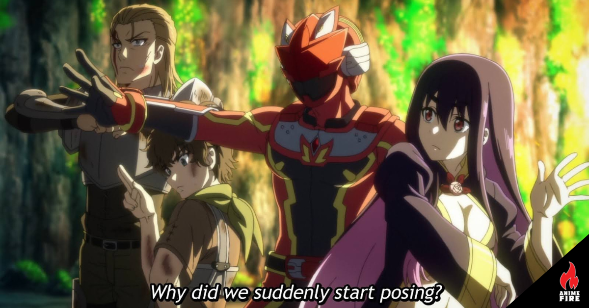 The Red Ranger Becomes an Adventurer in Another World Episode 2 - Anime ...