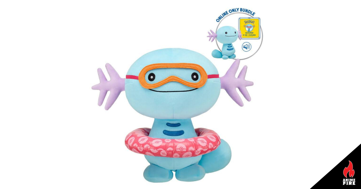 Wooper Joins Pokémon Line Up at Build-a-Bear - Anime Fire